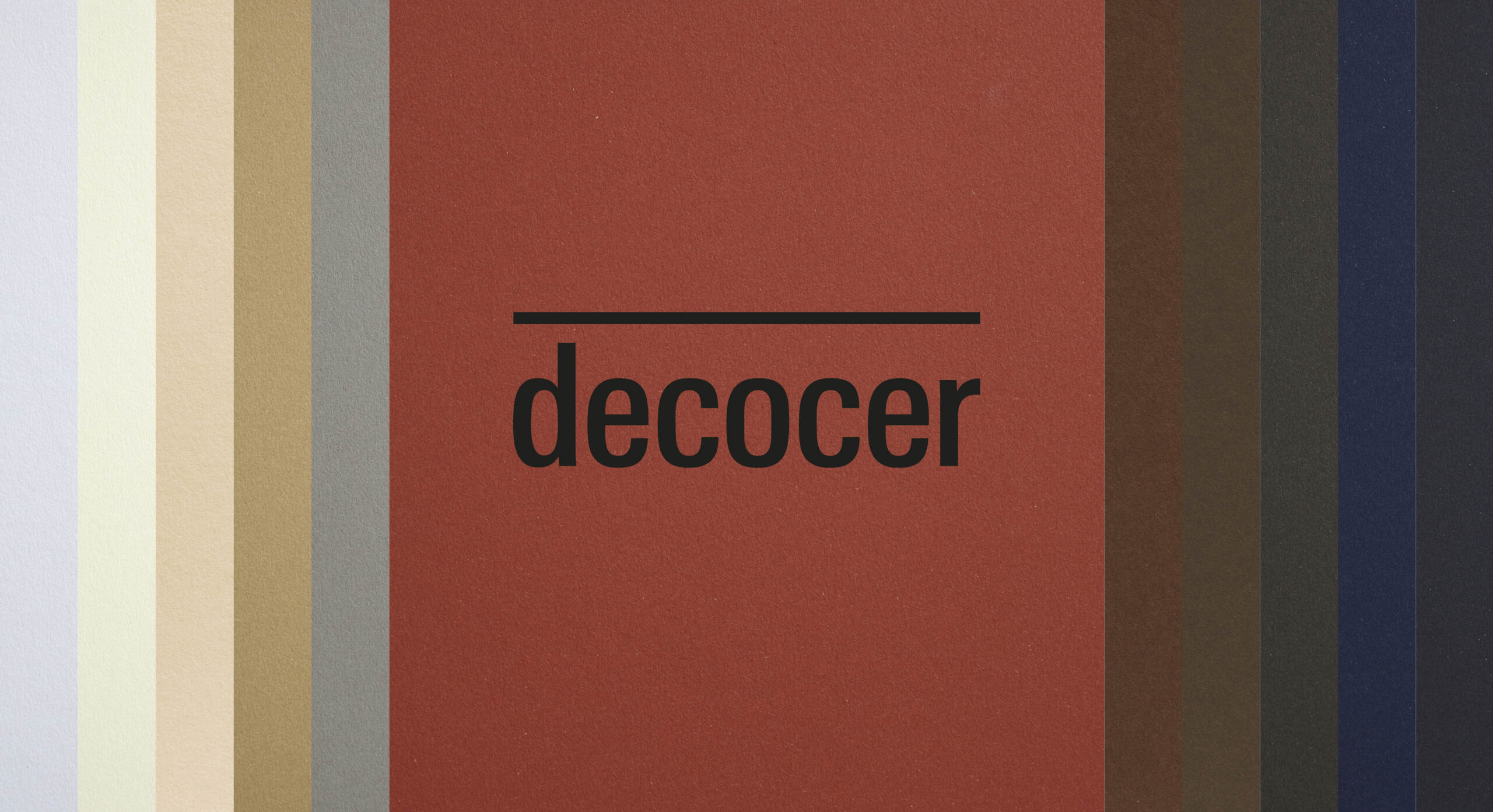 Decocer presents its new corporate identity at the worldwide CERSAIE event. | Decocer